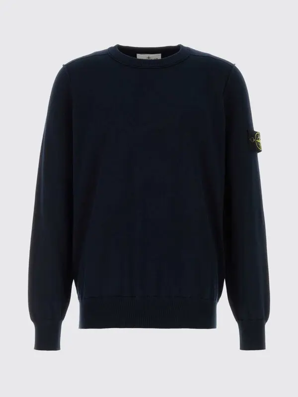 Stone Island Crew Neck Sweater - Navy