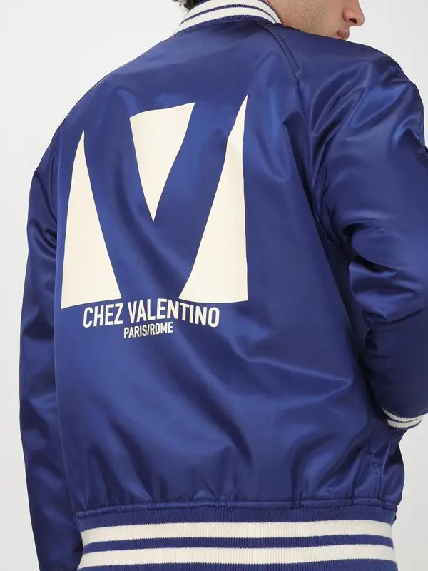 Valentino Garavani Bomber Jacket - Blue