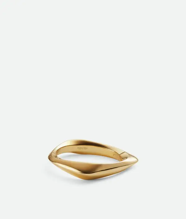 Bottega Veneta Fin Bracelet - Yellow Gold