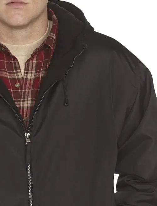 HARBOR BAY BY DXL Harbor Bay Big & Tall Quilt-lined Hooded Jacket