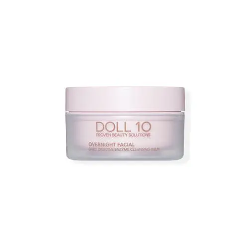 DOLL 10 BEAUTY Overnight Facial Daily Dissolve Enzyme Cleansing Balm - Pastel Purple
