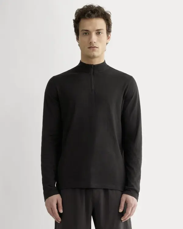 Everlane Rec Quarter-zip - Black