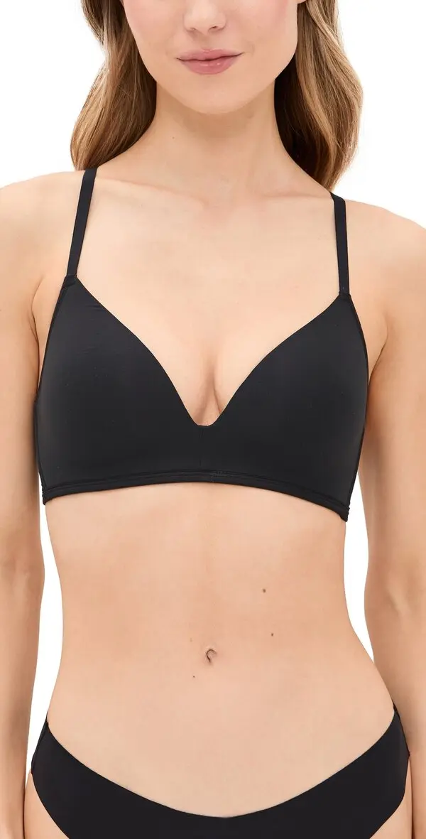 SKARLETT BLUE Prestige Wireless Push Up Bra - Black
