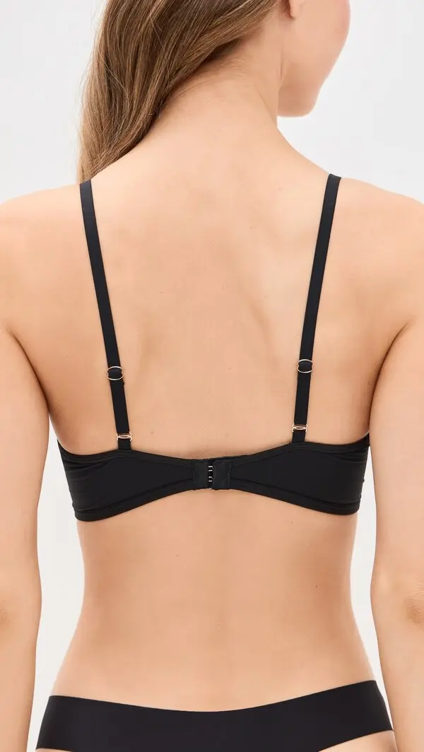 SKARLETT BLUE Prestige Wireless Push Up Bra - Black