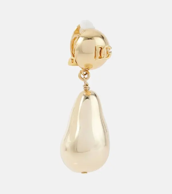 Dolce & Gabbana Pebble Pendant Clip-on Earrings
