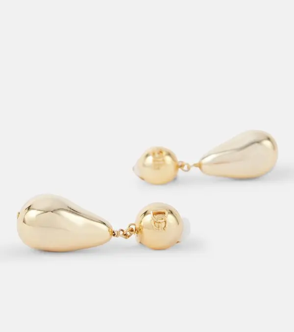 Dolce & Gabbana Pebble Pendant Clip-on Earrings