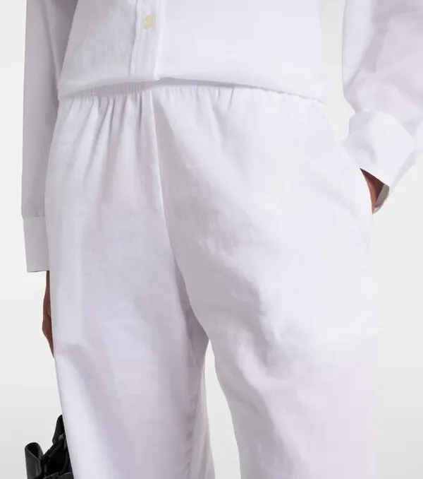 LESET - Yoko Wide-Leg Cotton Trousers