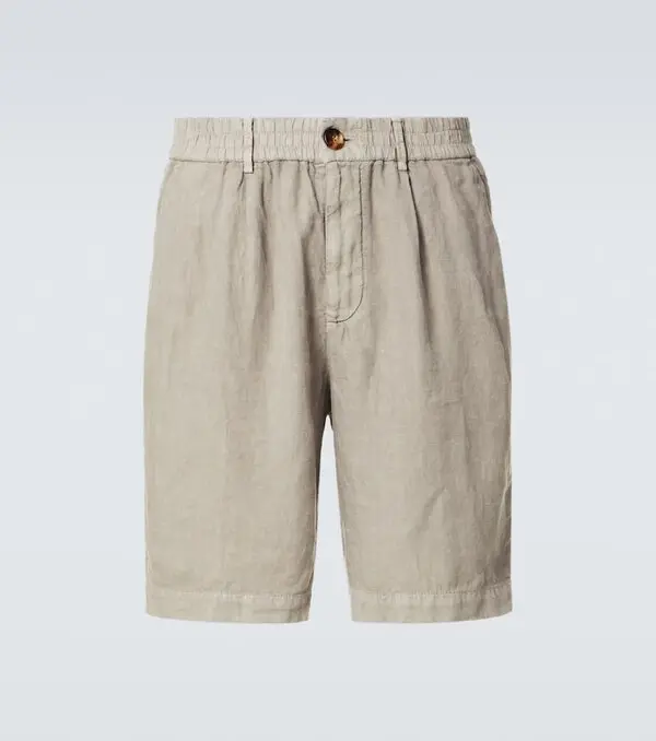 Brunello Cucinelli Linen Shorts