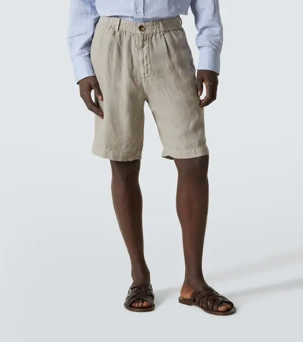 Brunello Cucinelli Linen Shorts