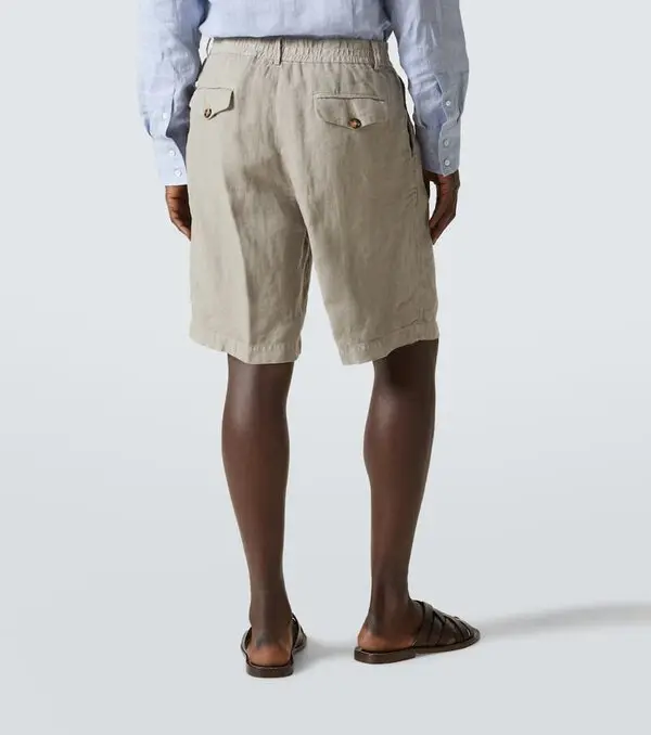 Brunello Cucinelli Linen Shorts