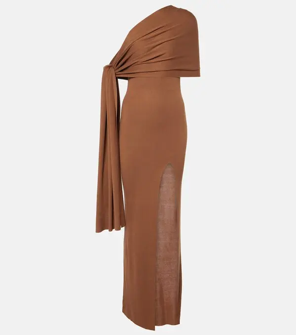 AYA MUSE Hale One-shoulder Maxi Dress