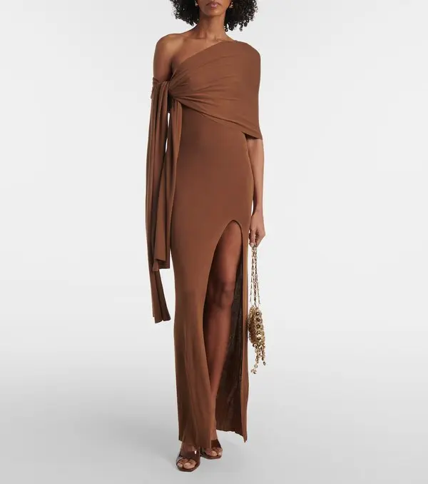 AYA MUSE Hale One-shoulder Maxi Dress