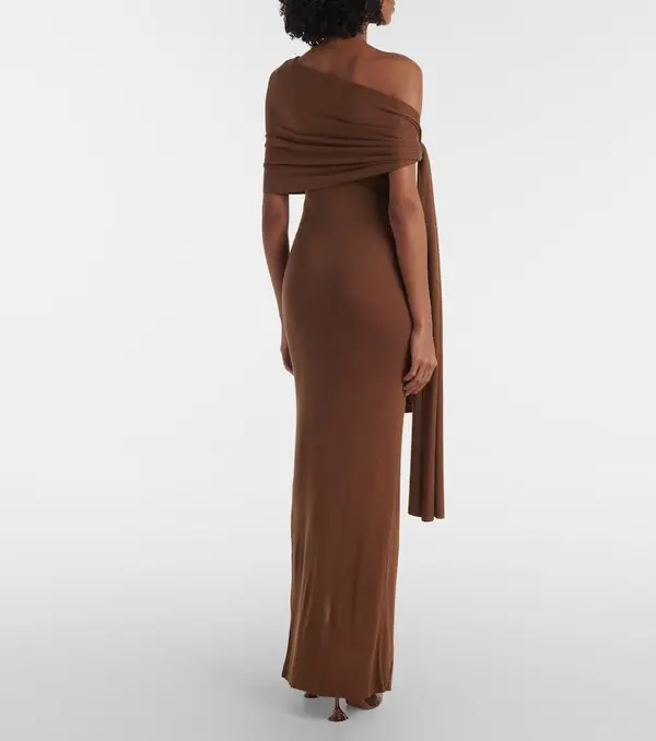 AYA MUSE Hale One-shoulder Maxi Dress