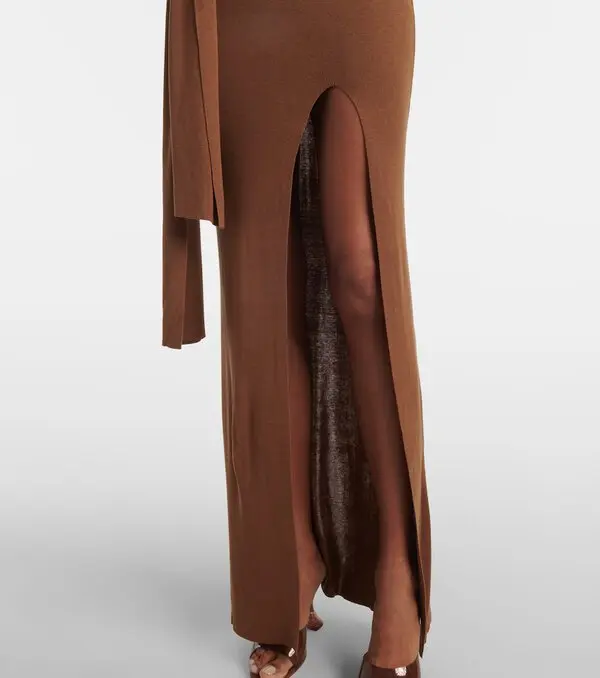 AYA MUSE Hale One-shoulder Maxi Dress