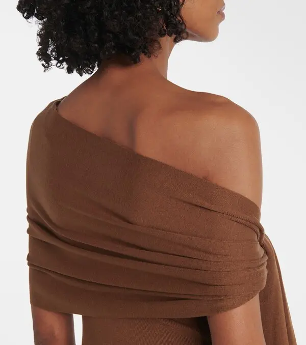 AYA MUSE Hale One-shoulder Maxi Dress