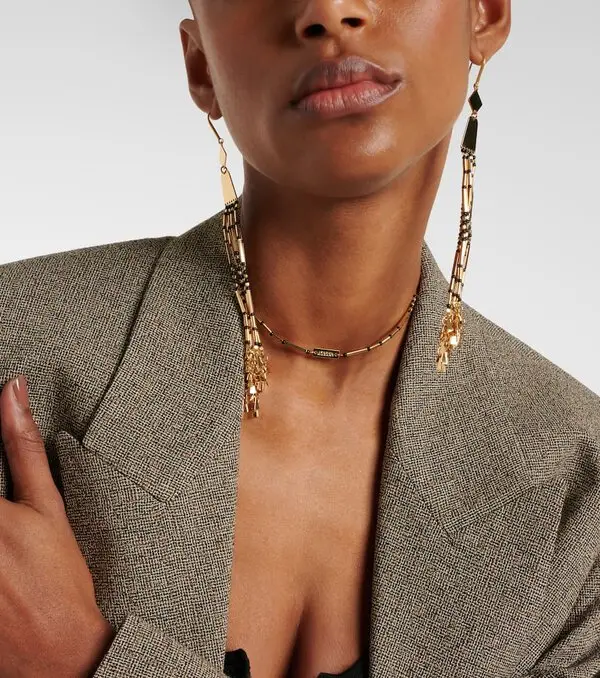 Isabel Marant Beaded Drop Earrings