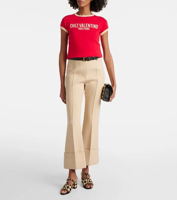 Valentino Garavani Rockstud 60 Raffia Mules