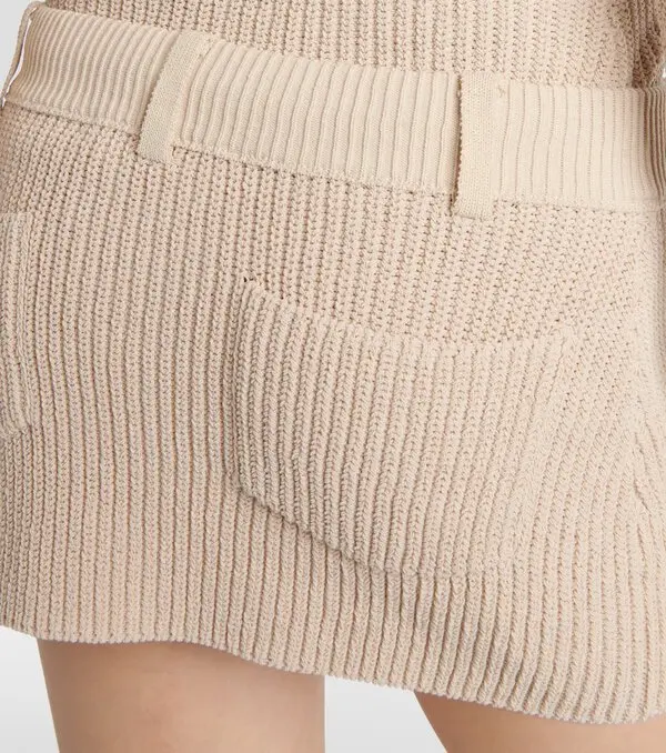 AYA MUSE Caeli Cotton-blend Miniskirt