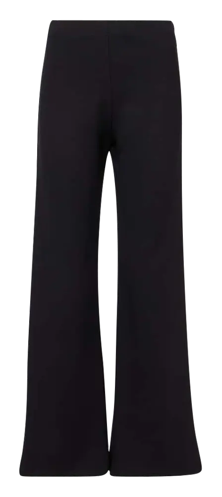 LESET Rio High-rise Ponte Flared Pants - Black