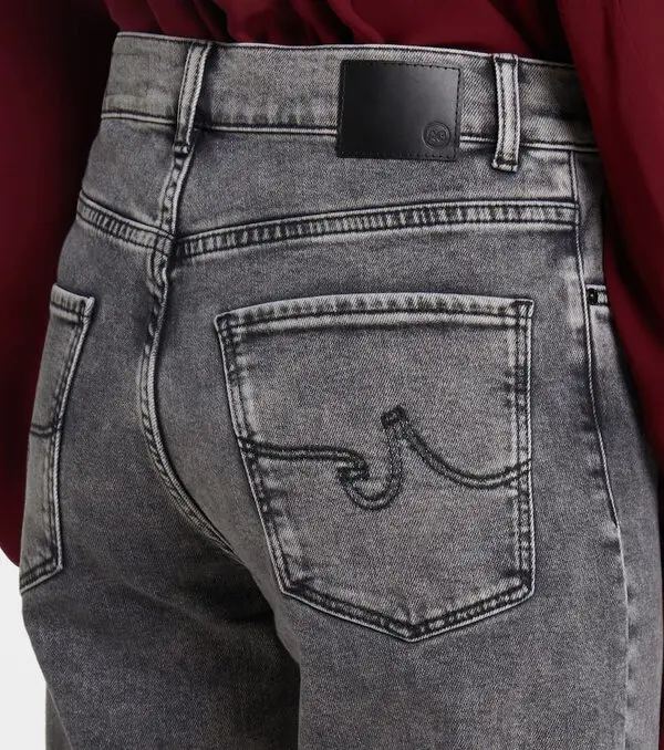 Ag Lanzarote Straight-leg Jeans - Grey
