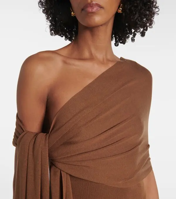 AYA MUSE Hale One-shoulder Maxi Dress