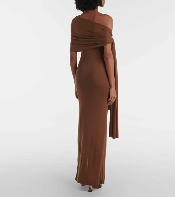 AYA MUSE Hale One-shoulder Maxi Dress