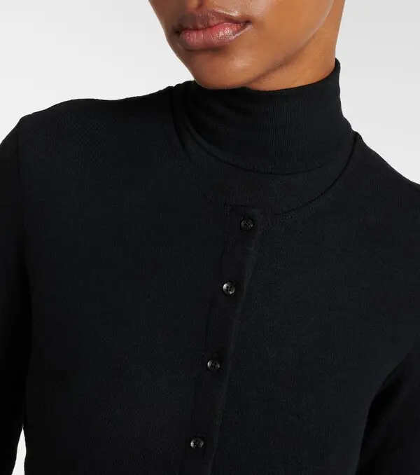 LESET Lauren Cropped Cardigan