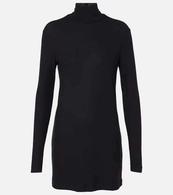 LESET Lauren Turtleneck Minidress