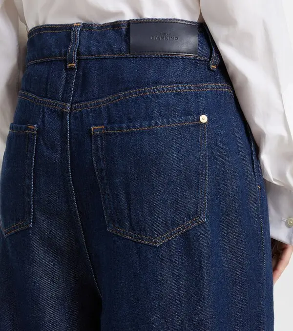 7 For All Mankind Denim Lustre Wide-leg Jeans