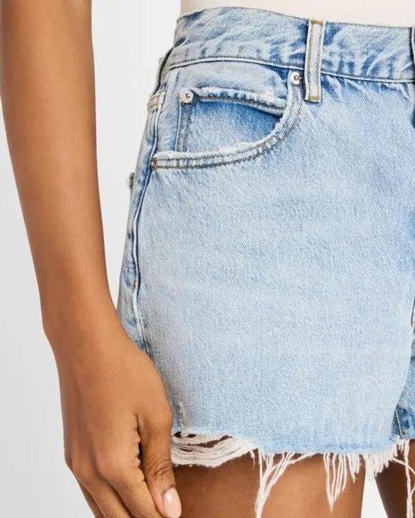 FRAME The Hang Denim Shorts - Ltblue