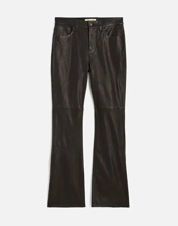 Madewell Kick Out Full-length Leather Pants