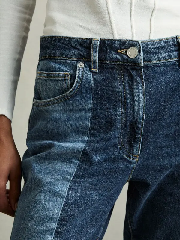 REISS Birch Petite Straight-leg Jeans