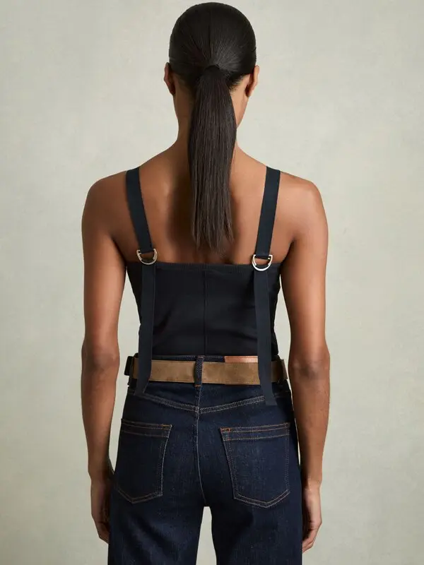 REISS Isabella D-ring Strap Vest