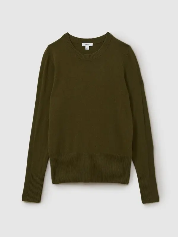 REISS Annie Wool Blend Crew Neck Jumper