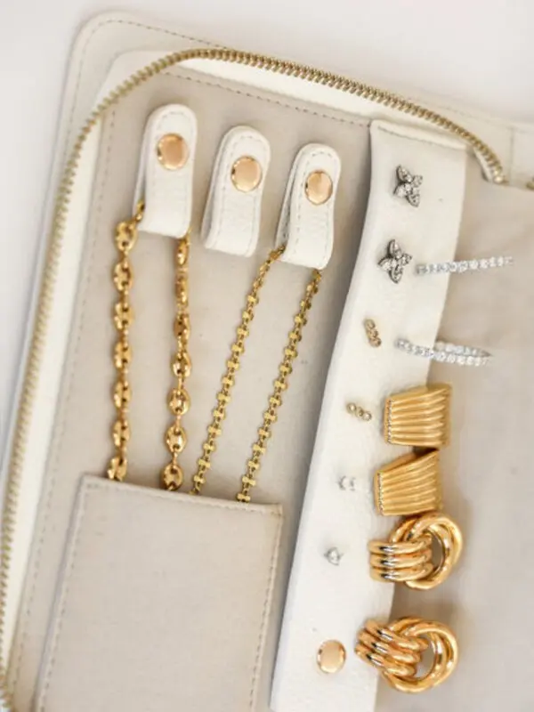 AUGUSTNOA Travel Jewelry Organizer
