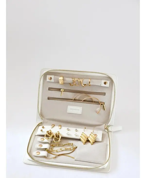 AUGUSTNOA Travel Jewelry Organizer