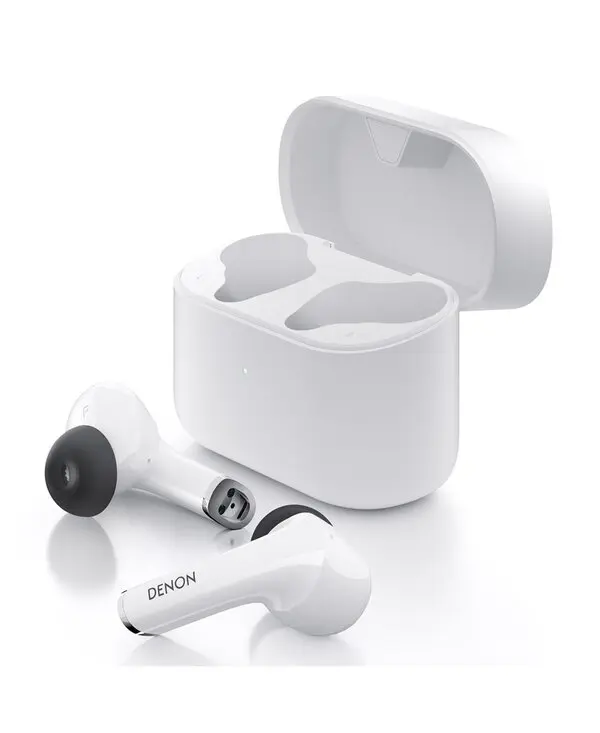 DENON Ah-c830ncw True Wireless Earbuds With Active Noise-cancellation - White