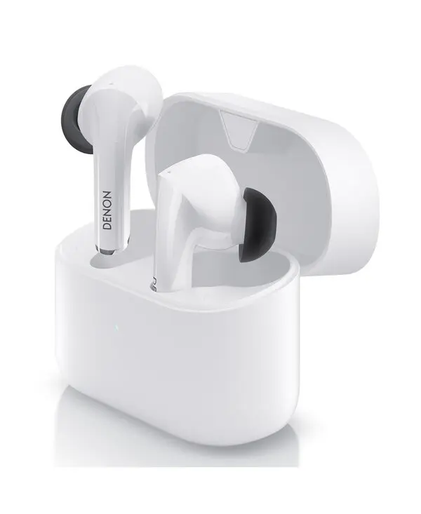 DENON Ah-c830ncw True Wireless Earbuds With Active Noise-cancellation - White
