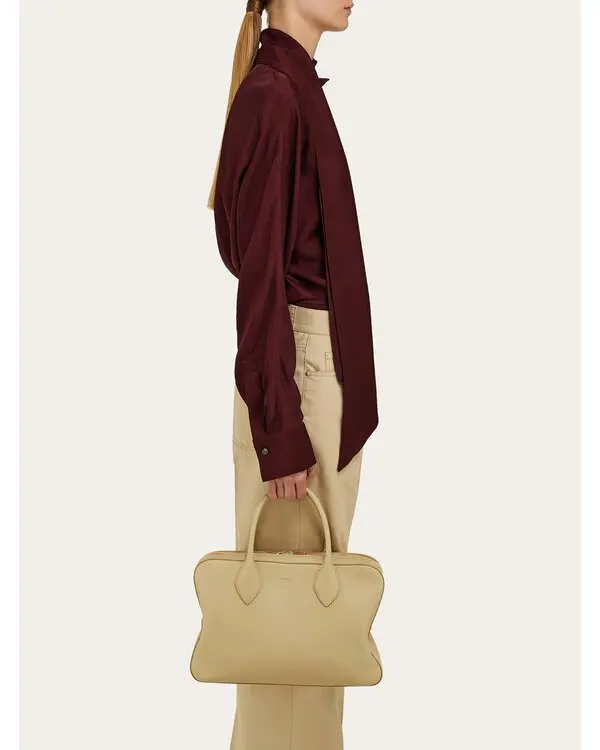 FERRAGAMO Tote Bag - Stone