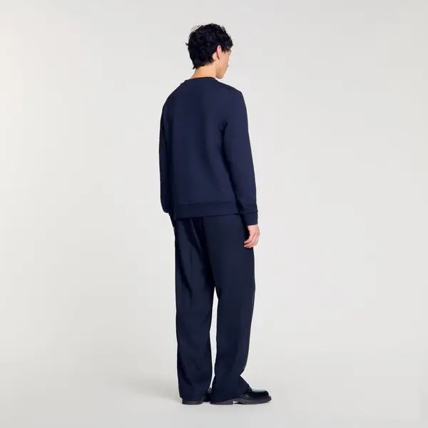 Sandro Milano Knit Jacket With Snake Patch
