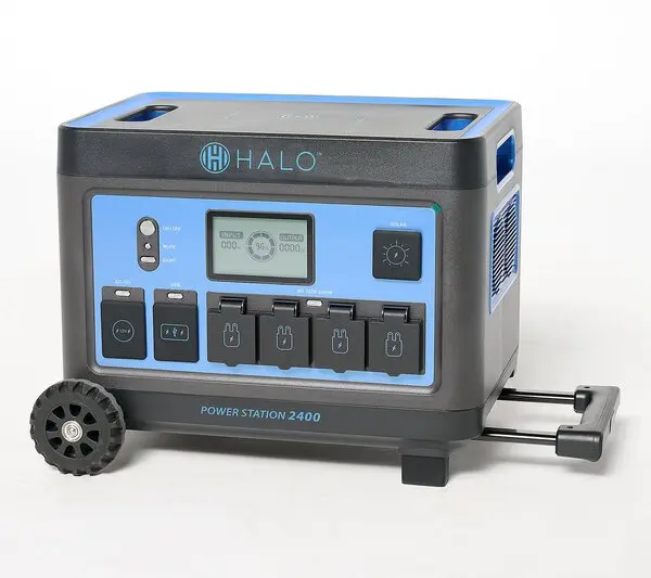 HALO 2400w Power Station With Built In Trolley 1800wh Capacity - One-color