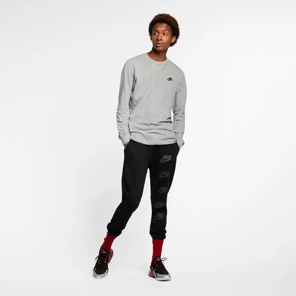 Nike Sportswear Club Long-sleeve T-shirt - Grey