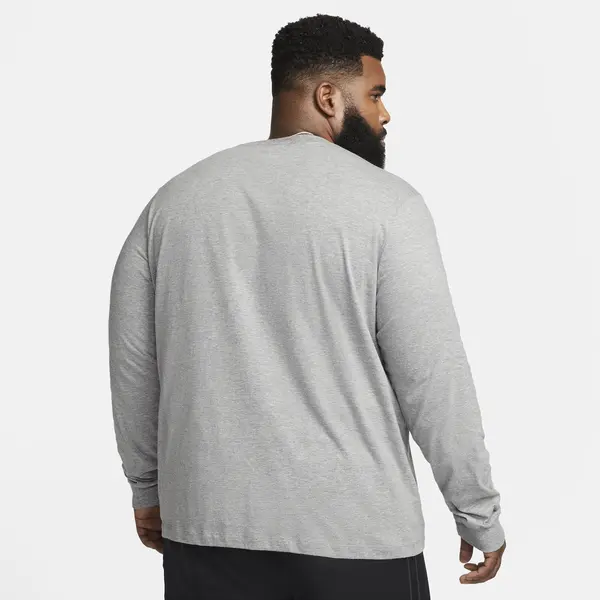 Nike Sportswear Club Long-sleeve T-shirt - Grey