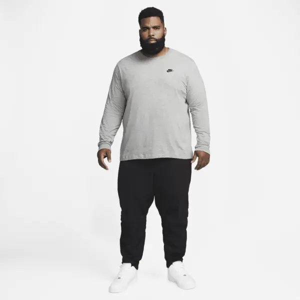 Nike Sportswear Club Long-sleeve T-shirt - Grey