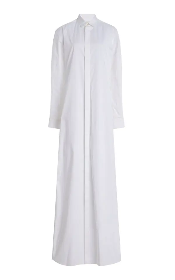 Burc Akyol Cotton Poplin Shirt Dress