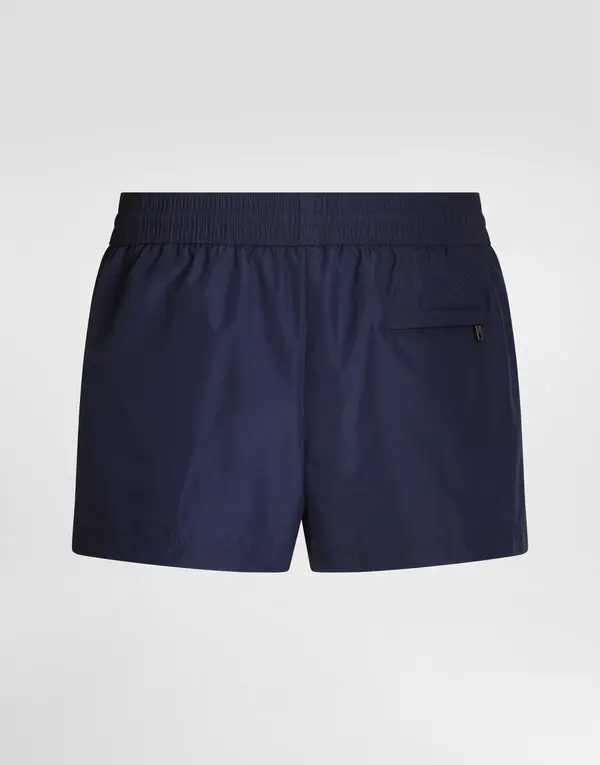 Dolce & Gabbana Short Swim Trunks With Tag - Blue