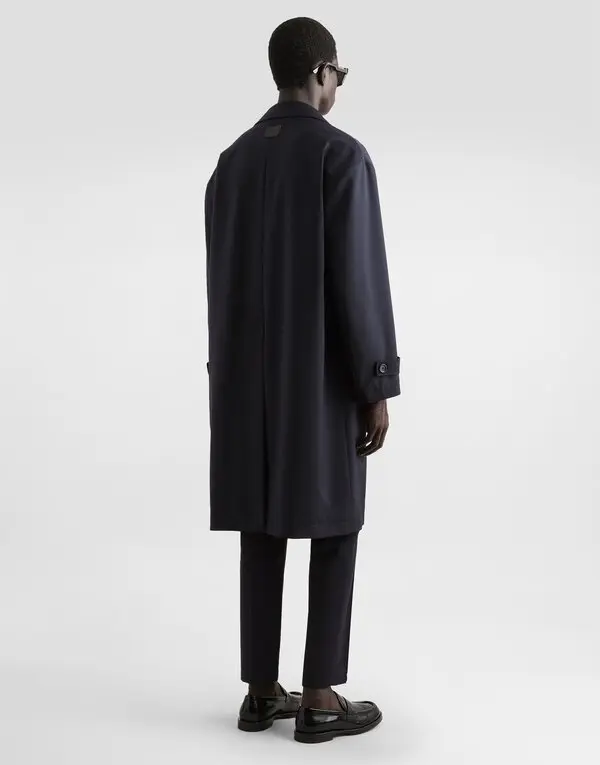 Dolce & Gabbana Single-breasted Wool Trench Coat
