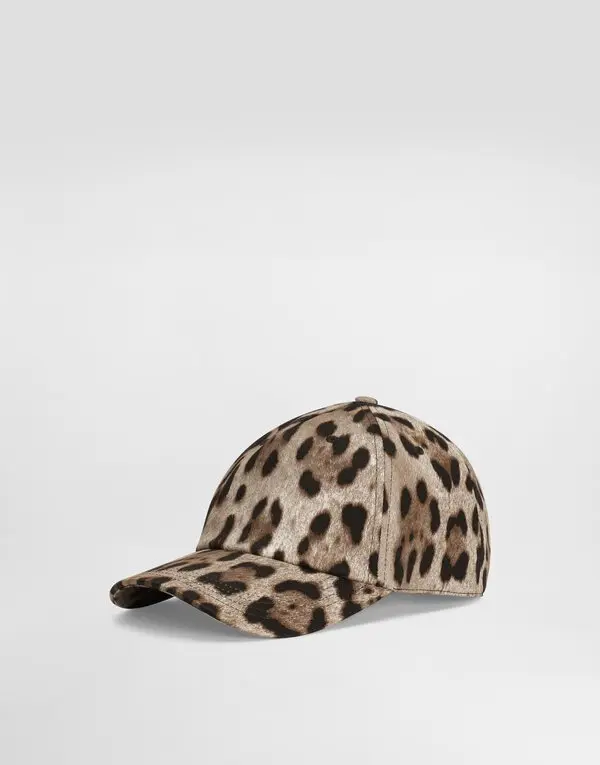 Dolce & Gabbana Leopard Baseball Cap - Print