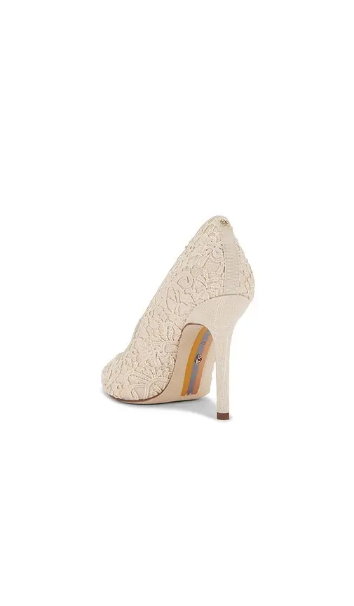 Sam Edelman Hazel Lace Pointed Toe Stiletto Pumps
