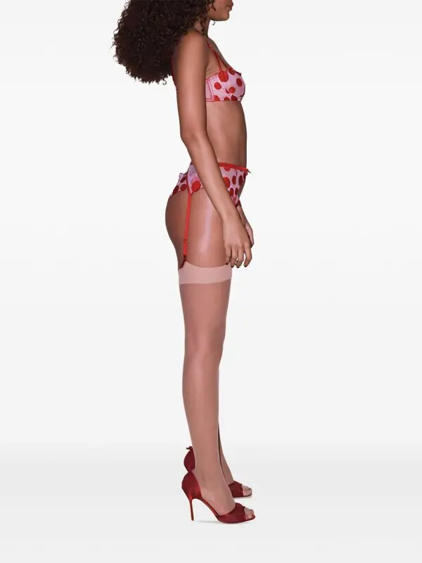 FLEUR DU MAL Polka-dot Briefs